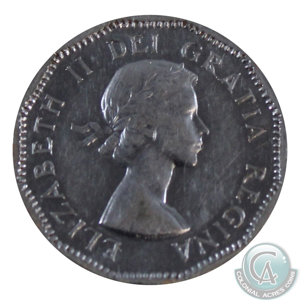 5-cent 1953 NSF NL Mule ICCS Certified EF-45.