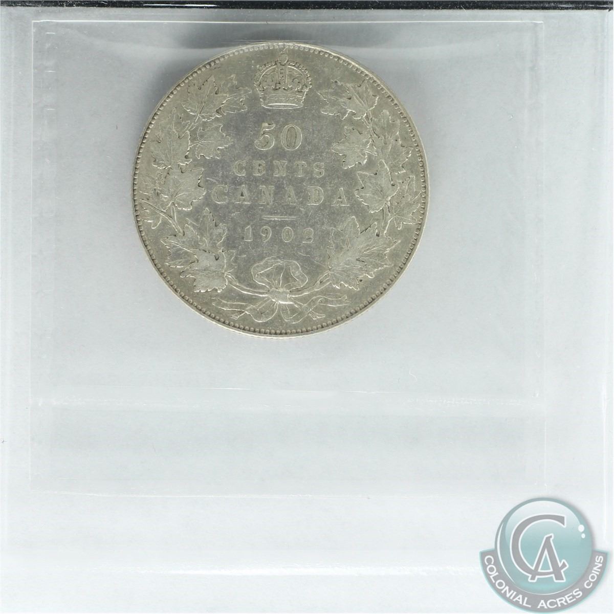 50-cent 1902 ICCS Certified VF-30