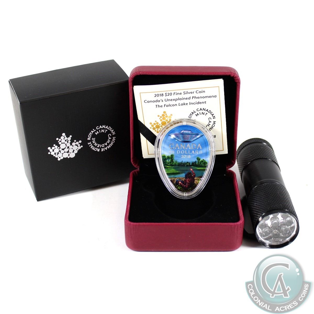 RCM Issue; 2018 $20 Canada's Unexplained Phenomena - The Falcon Lake ...