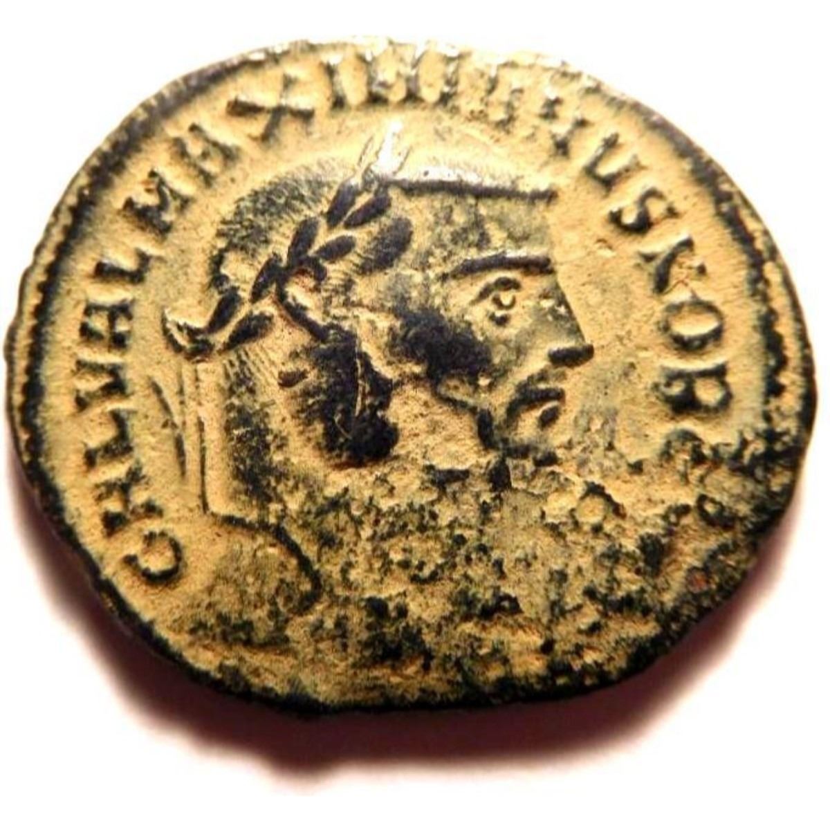 Bronze Coin Of Maximinus II (286-305, 306-308, 310 A.D.)