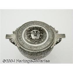 G. Melillo: AN ITALIAN COVERED SILVER BOWL GIACINTO MELILLO (Mark of G ...