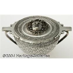 G. Melillo: AN ITALIAN COVERED SILVER BOWL GIACINTO MELILLO (Mark of G ...