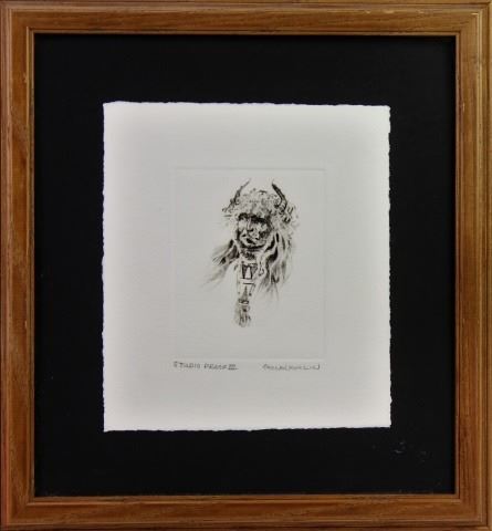 Original pin and ink drawing