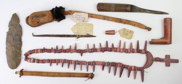 Collection of 8 items includes early Cree