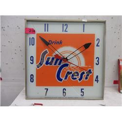 Vintage Canadian Neon-Ray Advertising Clock