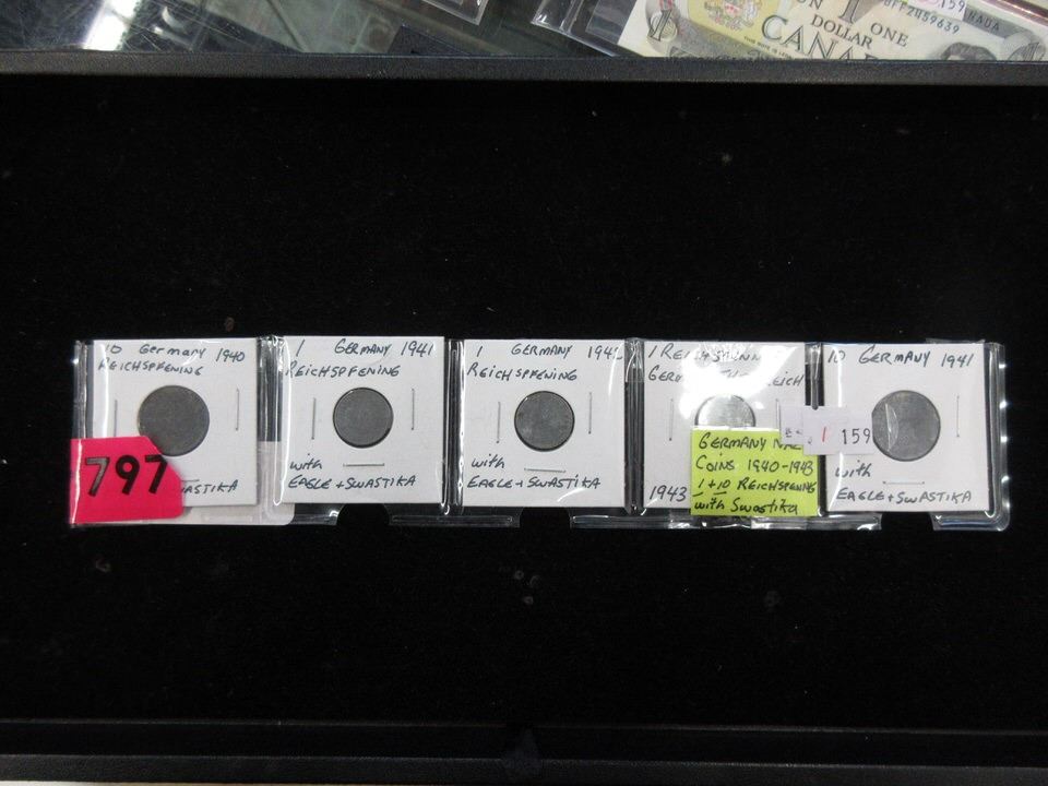 German Nazi Coins 1840-1943