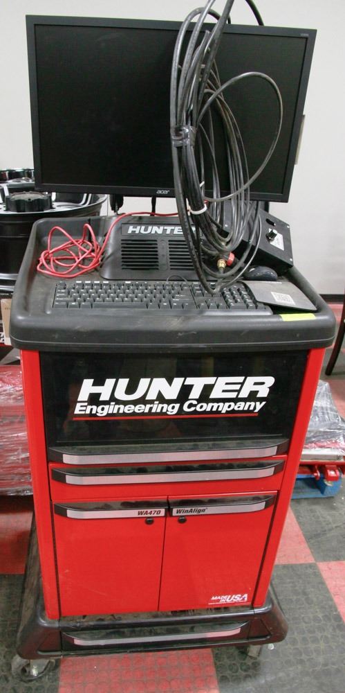 HUNTER WINALIGN WA470 HD SHOP ALIGNMENT MACHINE