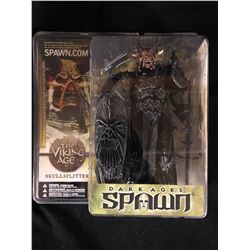 NEW IN BOX TODD MCFARLANE DARK AGES OF SPAWN MODEL SKULL SPLITTER