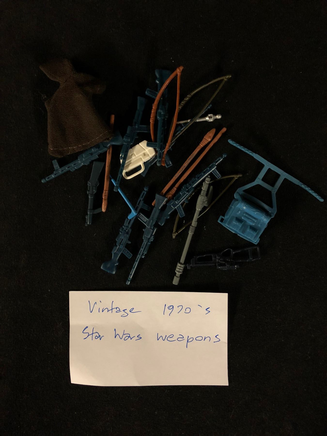 VINTAGE 1970'S STAR WARS WEAPONS LOT