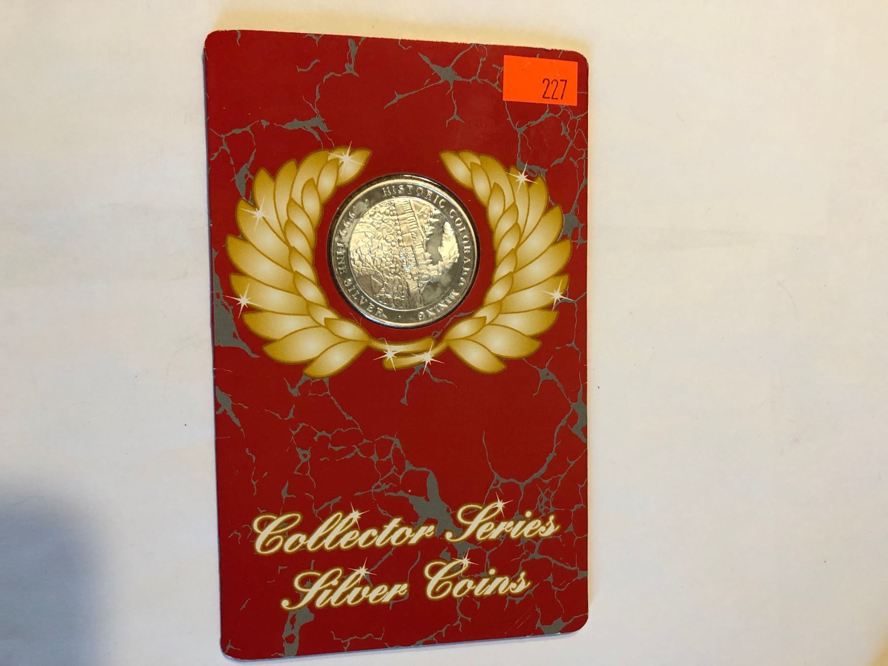 Colorado MINING 1oz .999 Fine Silver Collector Series Central City Coin ...
