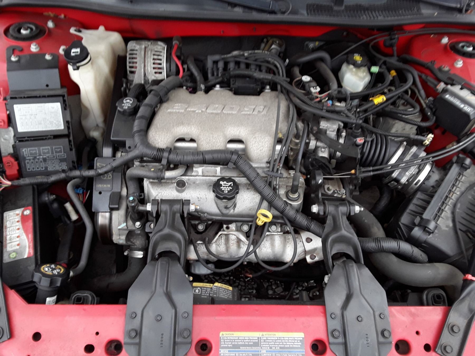 L5 -- 2004 Chevrolet Impala , Red , 190430 KM's