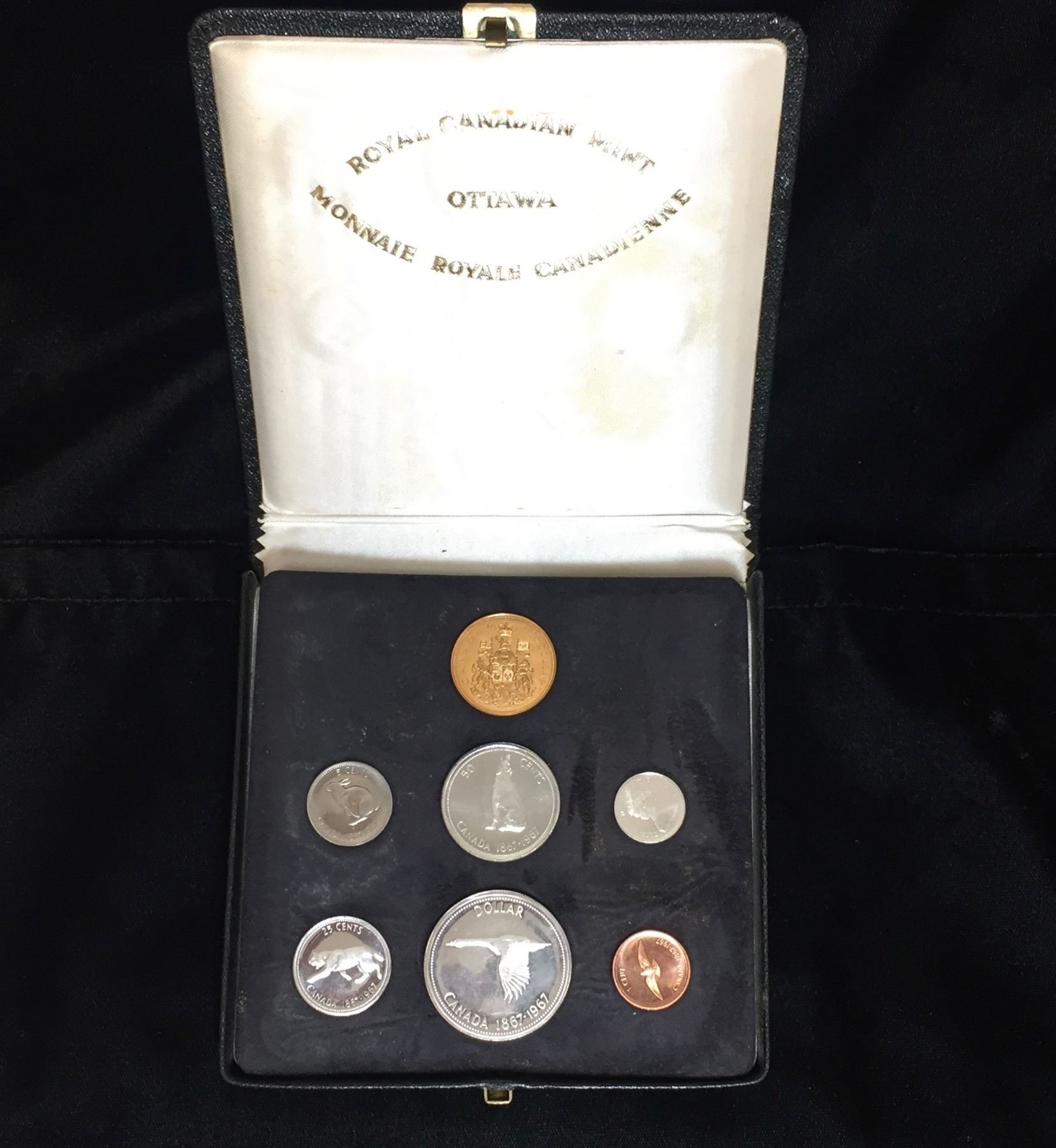 1967 Canada Centennial Gold & Silver Coin Set