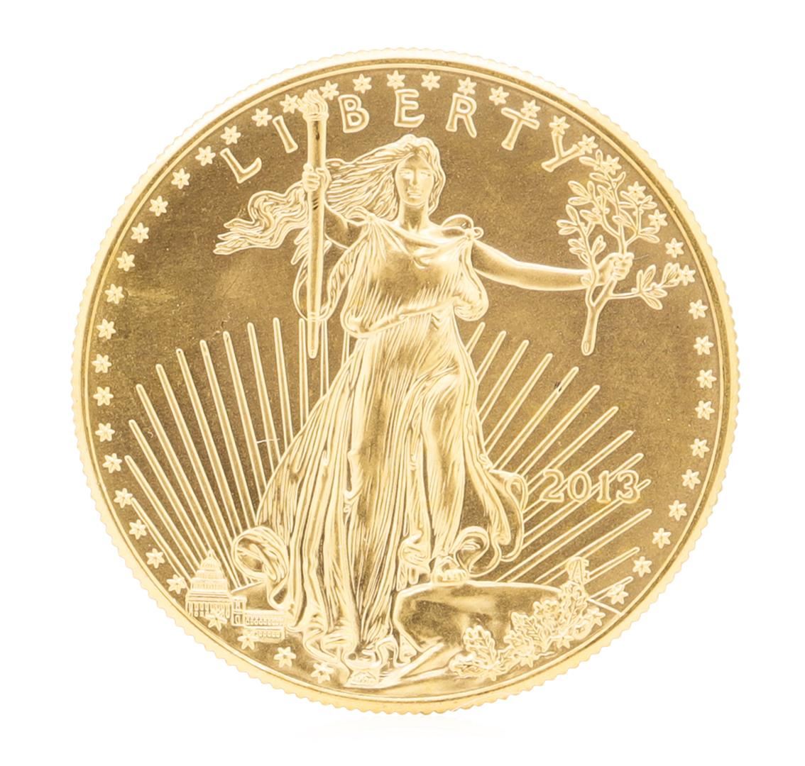 2013 US$50 Standing Liberty Gold Coin