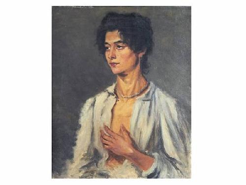 Basch, Gyula, Pest, 1851 - Baden, 1928, Sad Woman