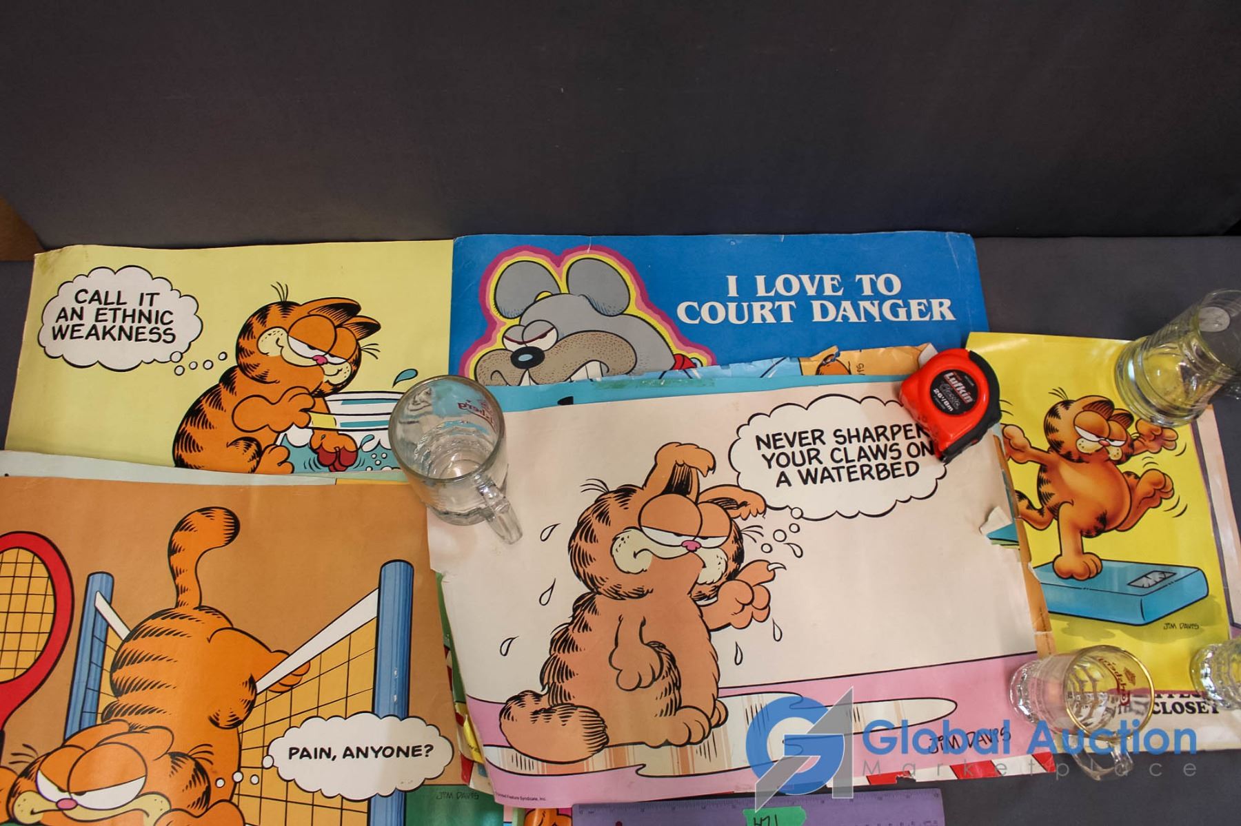 Collection of Jim Davis "Garfield" Posters