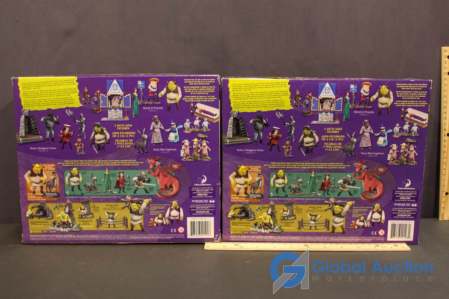 NIB Shrek Toys (2 Boxes) Fairy Tale Fugitives And Shrek & Friends