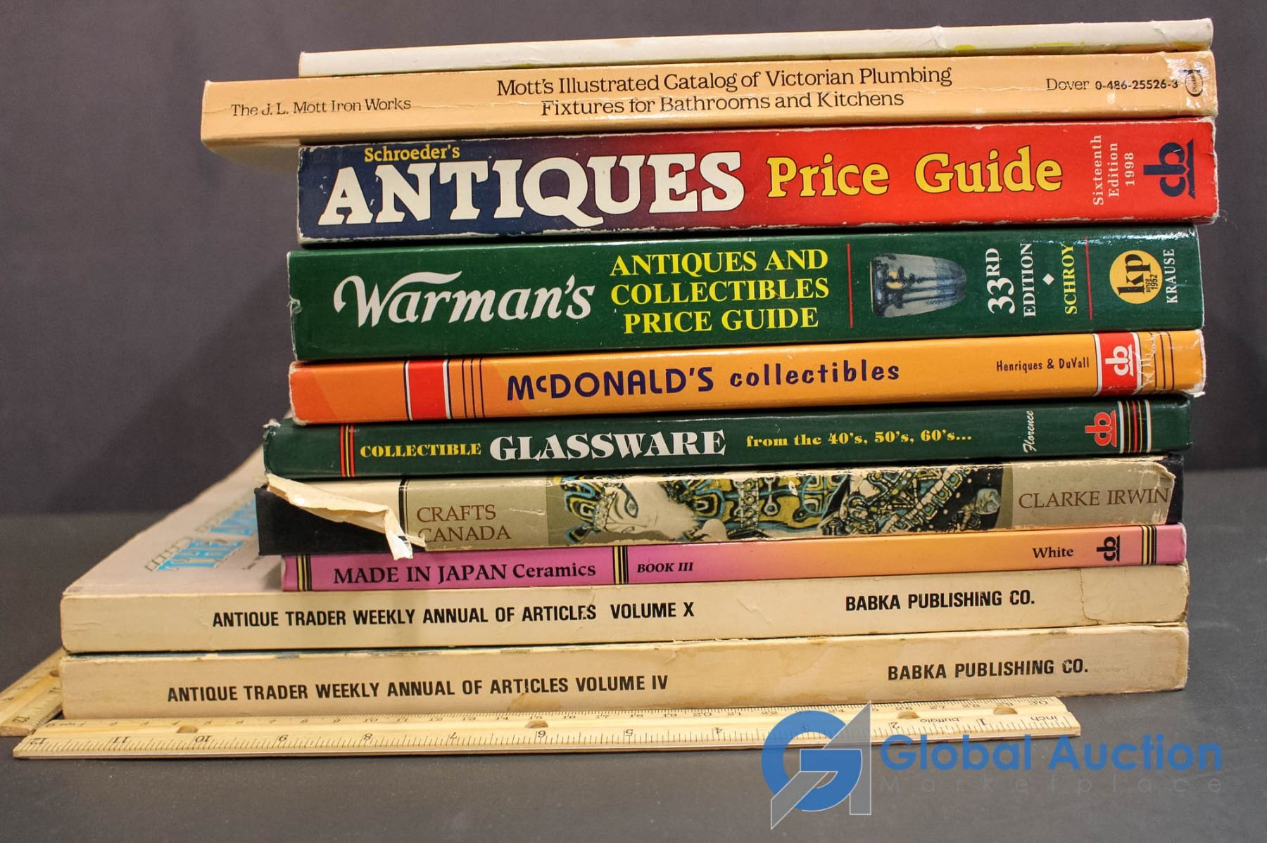 Lot of Misc Antique and Collectable Guide Books