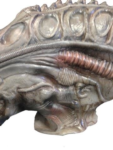 Aliens (1986) Alien Creature Head Movie Props