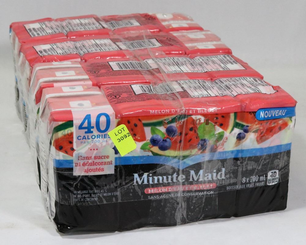 32 MINUTE MAID MELON JUICE BOXES