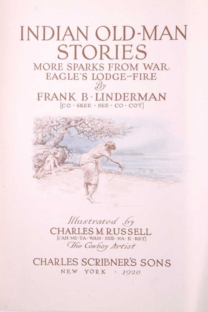 Indian Old Man Stories by Frank B. Linderman
