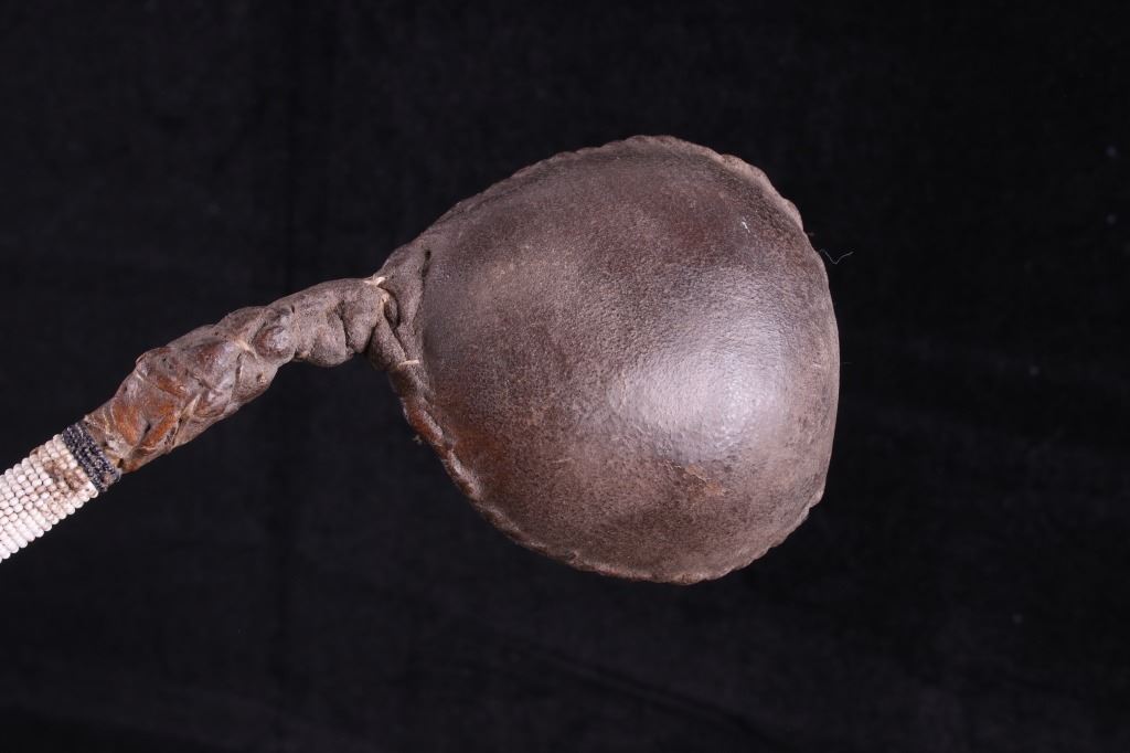 Cheyenne Beaded Skull Cracker War Club 19th C.