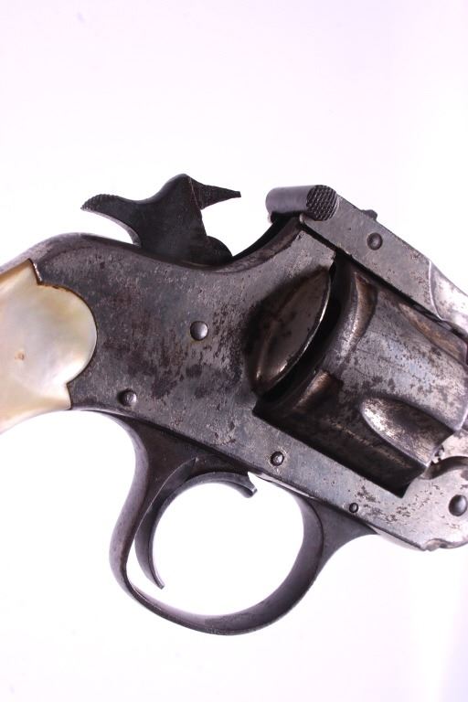 Traveling-Desk Cased Forehand Co Revolver & Dagger