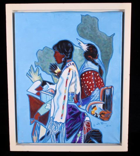 Original Montana Artist William Rains Painting