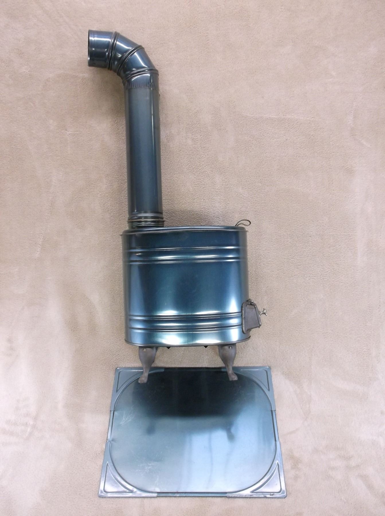 Salesman Sample Stove With Stove Pipe- Gemco- Pat Applied For- Stove ...