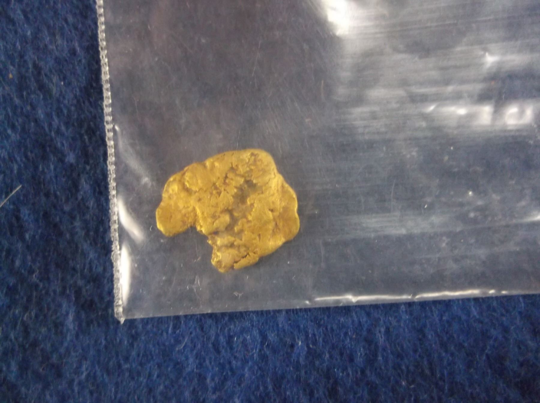 48 Grains Alaskan Placer Gold Nugget- 24 Grains= 1 Pennyweight- 20 ...