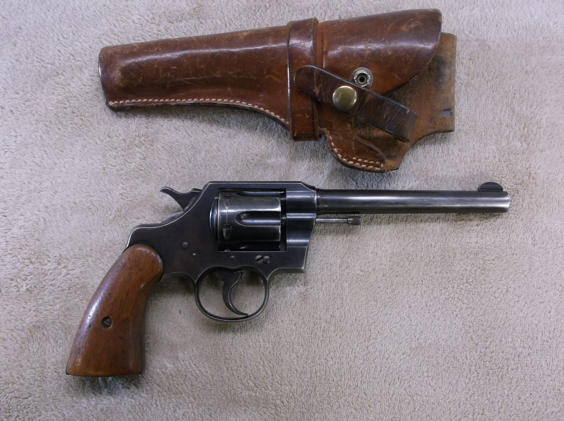 Colt Official Police Revolver- .22LR Caliber- 5.75" Barrel- Original ...