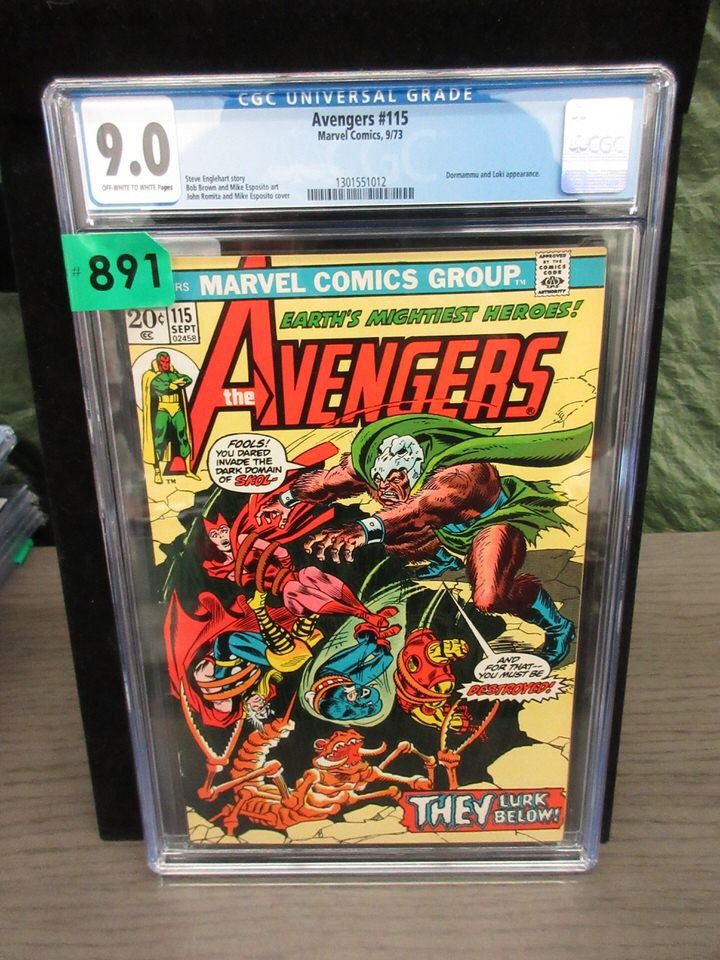 Graded 1973 "The Avengers #115" - Marvel Comics