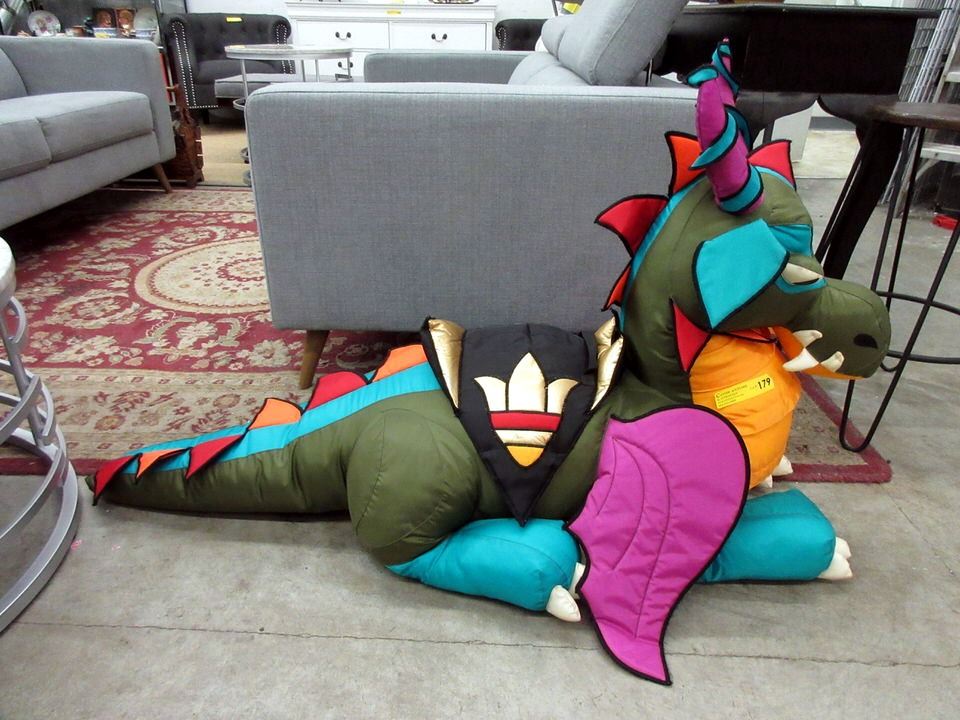 Child's Large Manhattan Dragon Ride On Toy