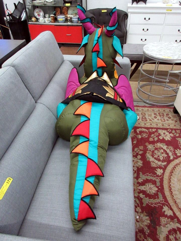 Child's Large Manhattan Dragon Ride On Toy