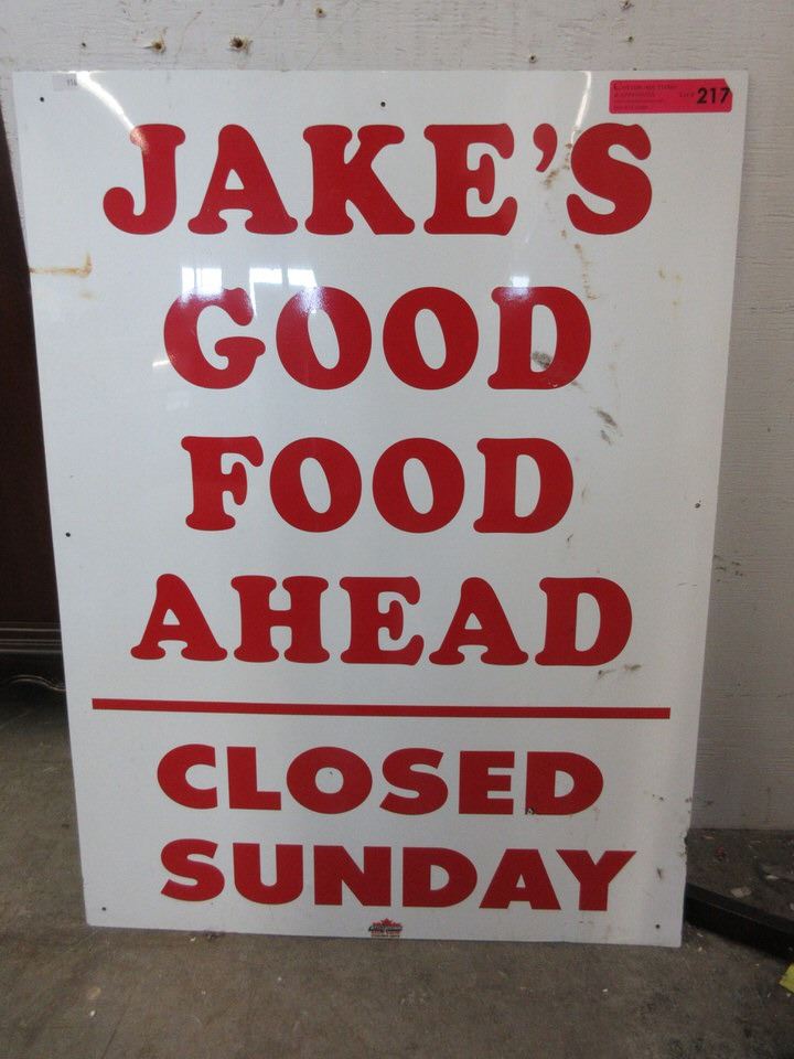 Acrylic Cafe Sign