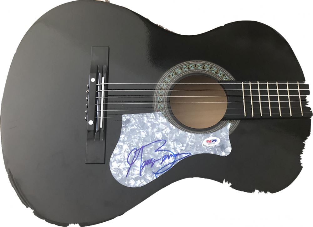 George Benson Signed Full-Size Acoustic Guitar (PSA COA)