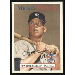 1997 Scoreboard Mantle #52 Mickey Mantle / 1952 Trading Card