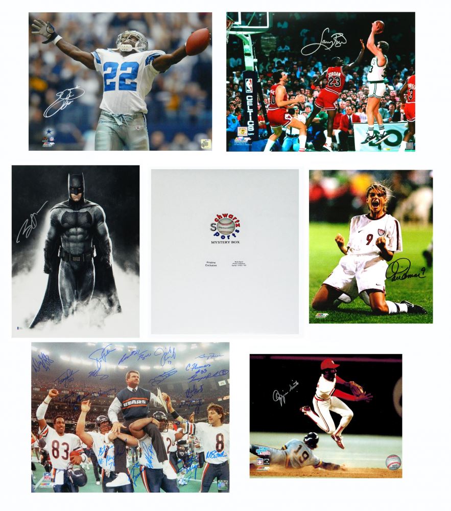 Multi Sports Celebrity Signed Mystery Photo Collection â€“ Series 1 (3 ...