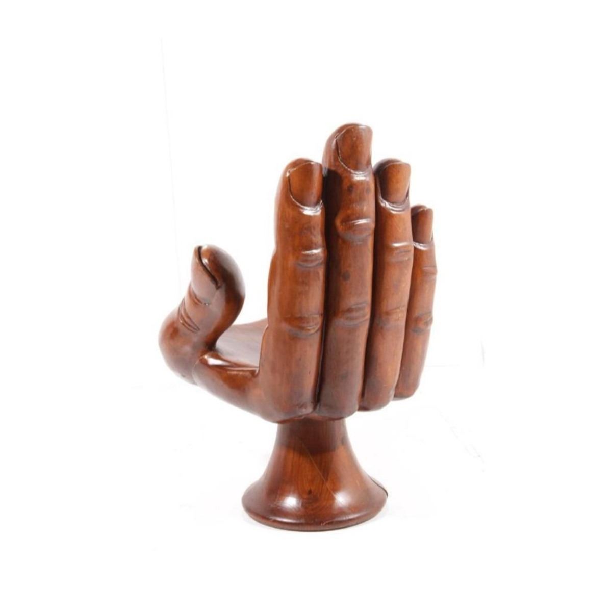Carved Wooden Hand Chair