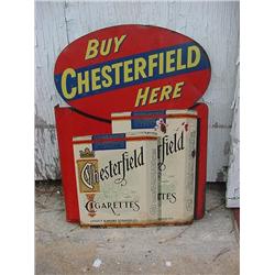 Chesterfield Cigarette Sign