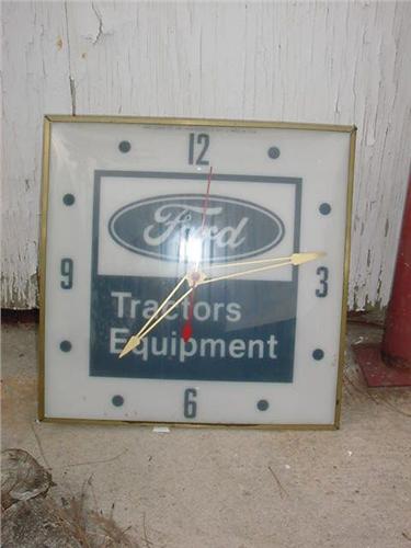 Ford Tractor Equipment Clock
