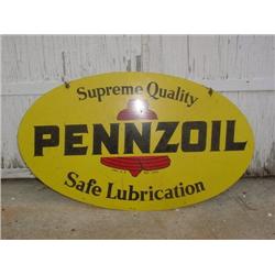 Pennzoil Oval Sign