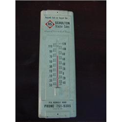 Schulton Tractor Sales Thermometer - 14" - 1950's
