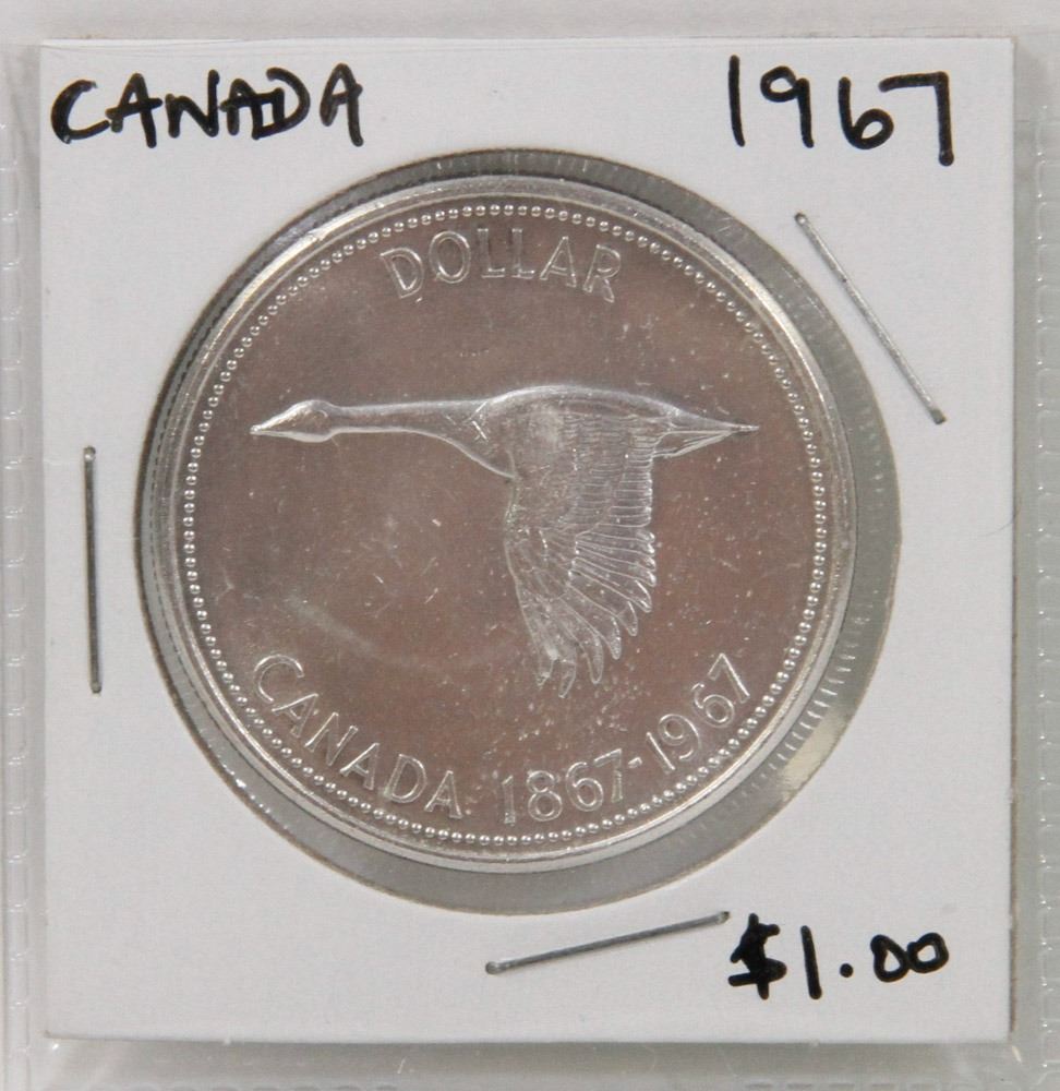 CANADA 1967 CENTENNIAL GOOSE DOLLAR COIN