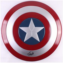 Stan Lee Signed "Captain America" Marvel Full-Size Replica Plastic ...