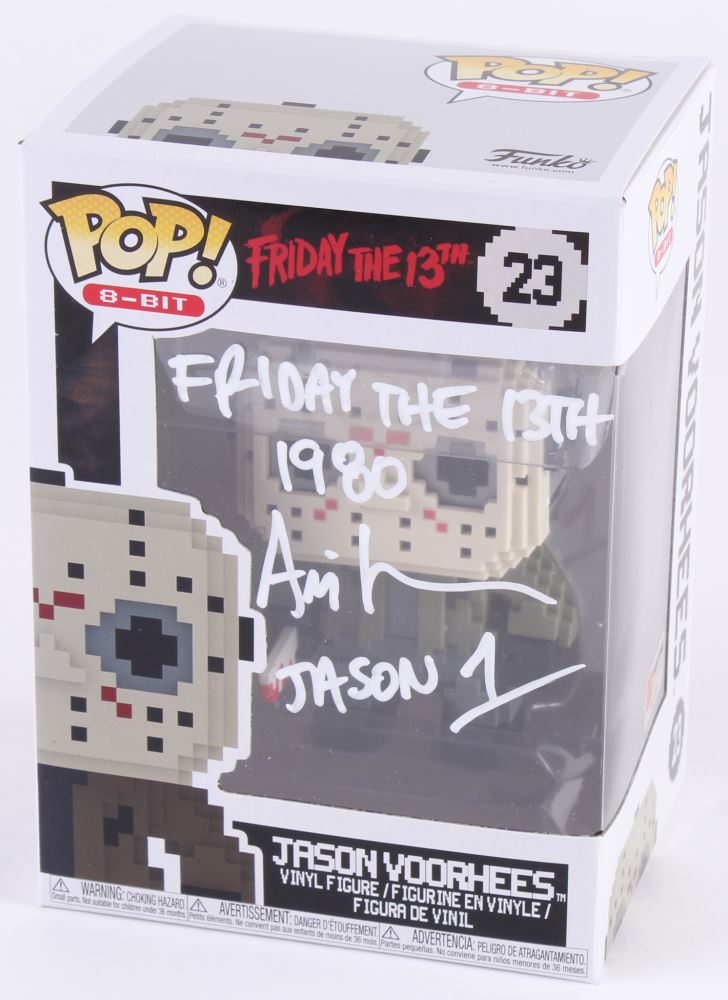 Ari Lehman Signed Jason Voorhees #23 Funko Pop! 8-Bit Vinyl Figure ...