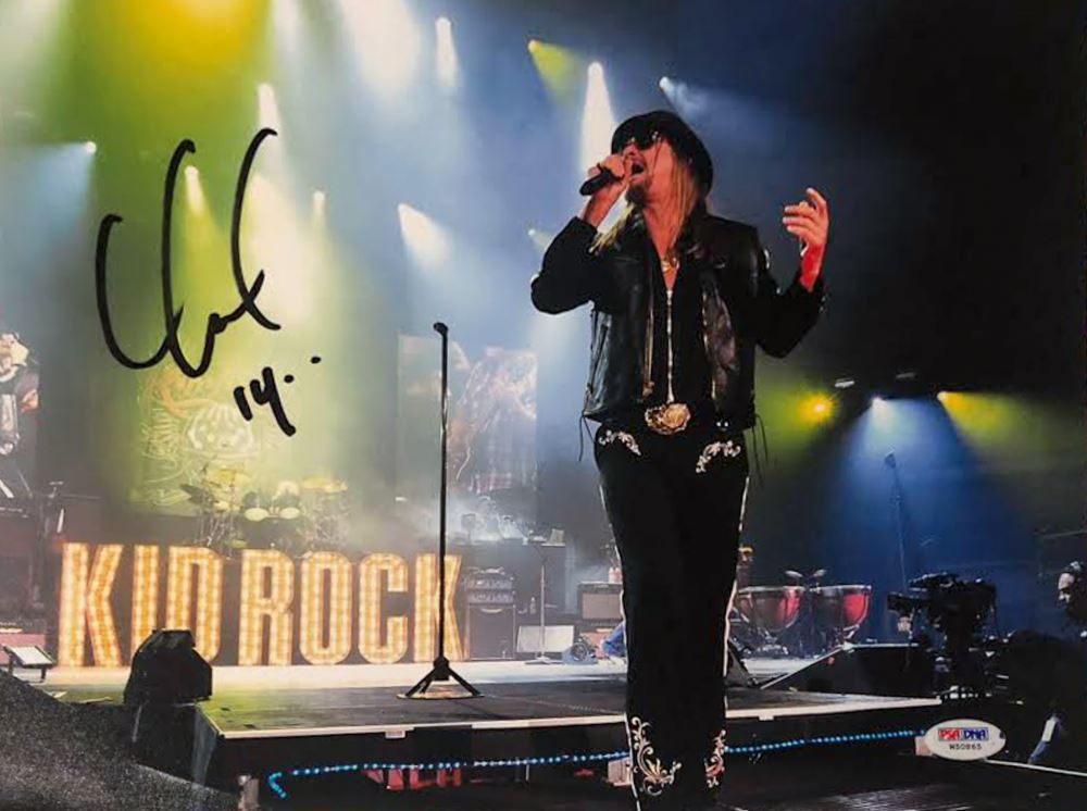 Kid Rock Signed 11x14 Photo Inscribed "14" (PSA COA)