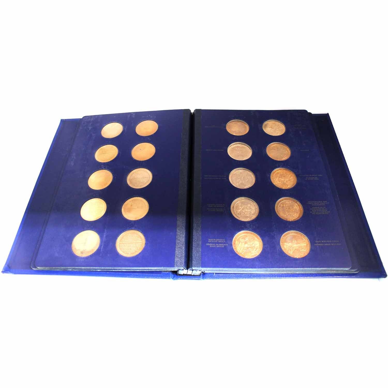 Welling's Mint Ltd. Medallic History of Canada First Edition Proof Set ...