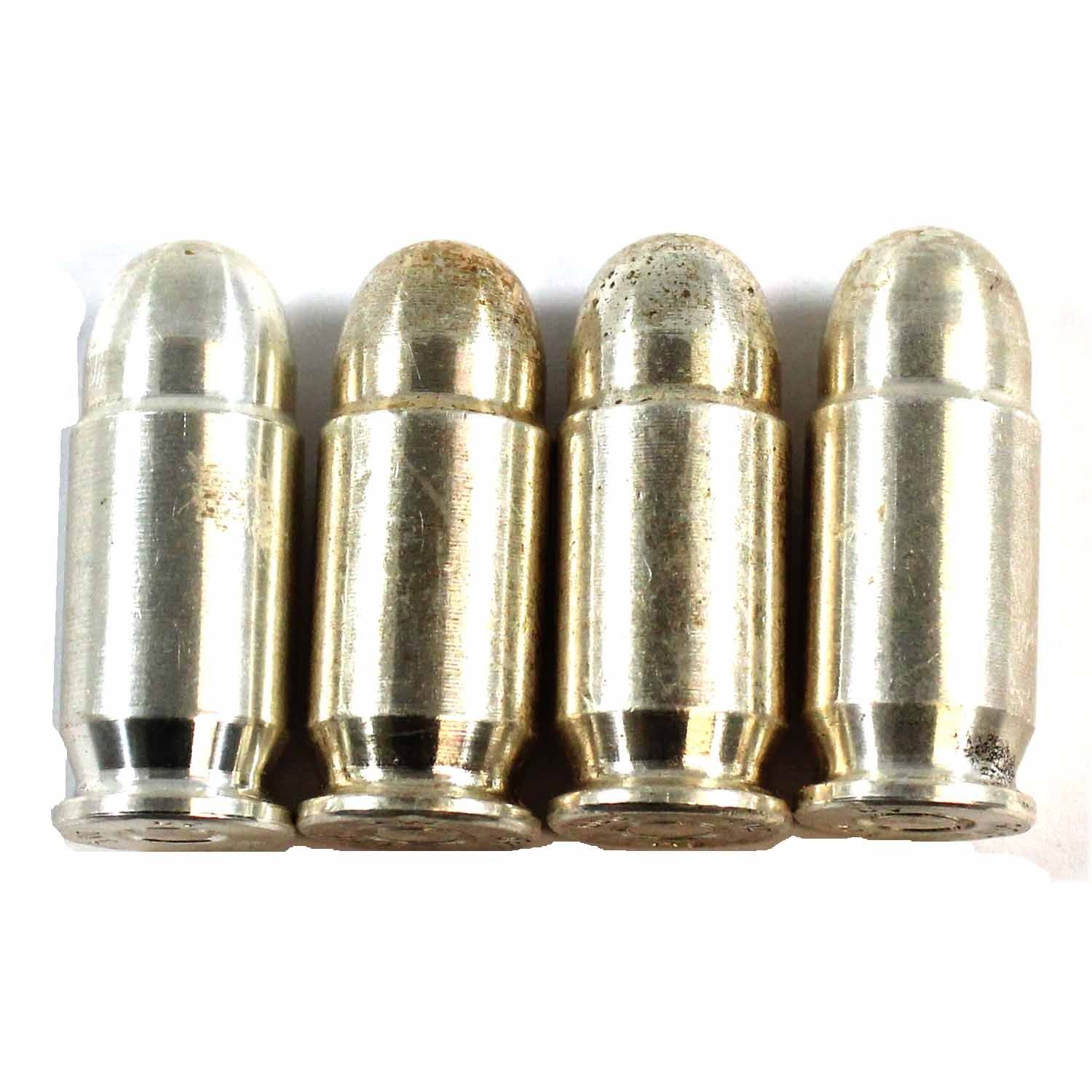 Lot of 4x .45 Caliber AC 1oz .999 Fine Silver Bullets (toned) 4pcs (Tax ...