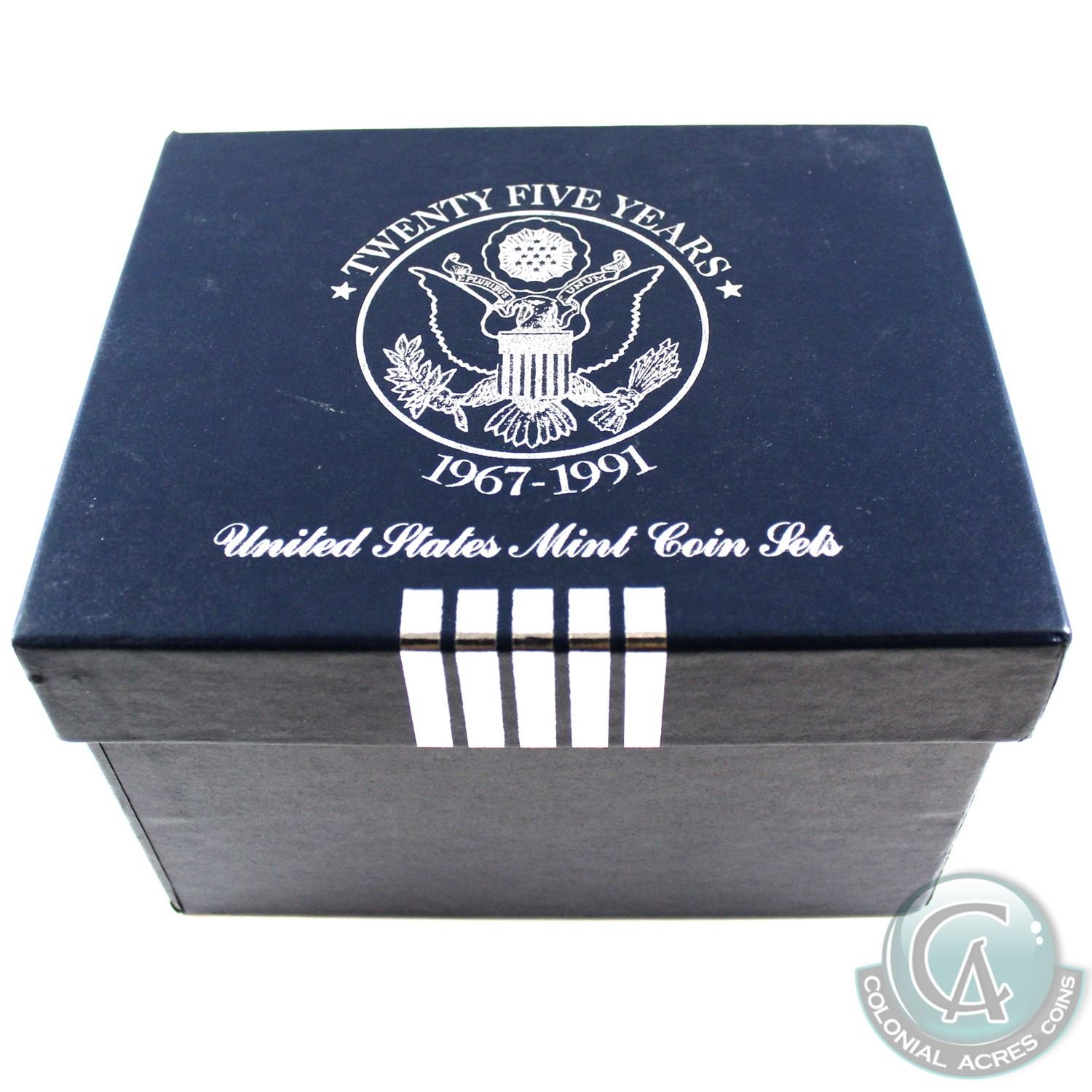 United States Mint Issue: 1967-1991 USA 25 Years of Genuine U.S ...