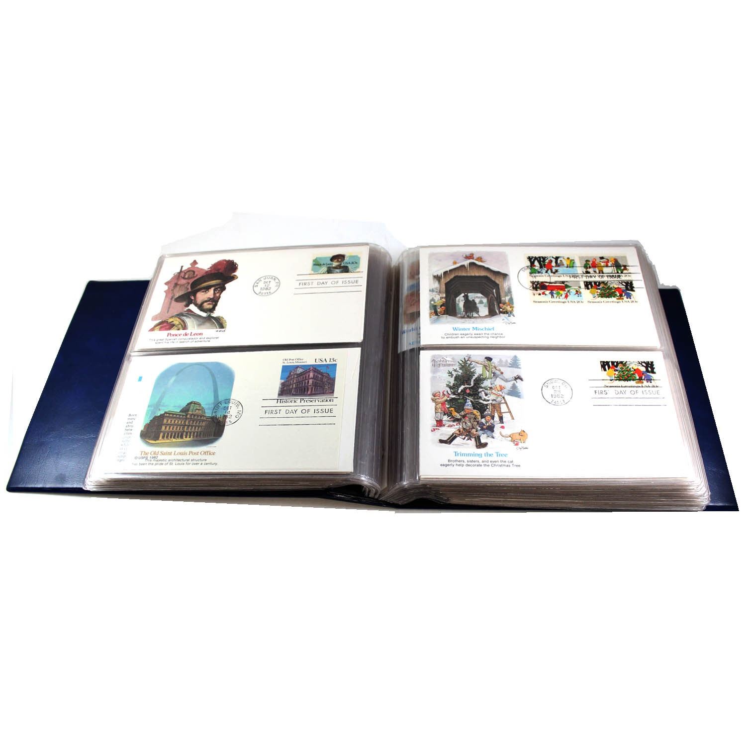 * 1981-1983 United States First Day Cover Collection in Collector Album ...